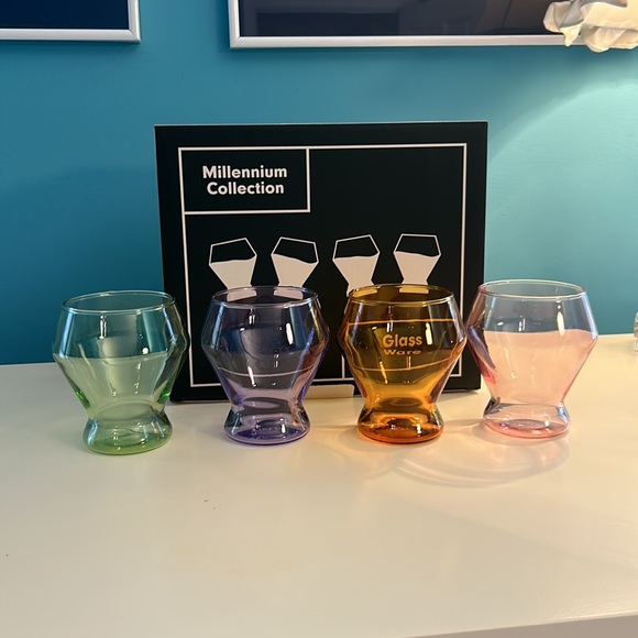 yield | Dining | Yield Millenium Steamless Glasses Set Of 4 | Poshmark